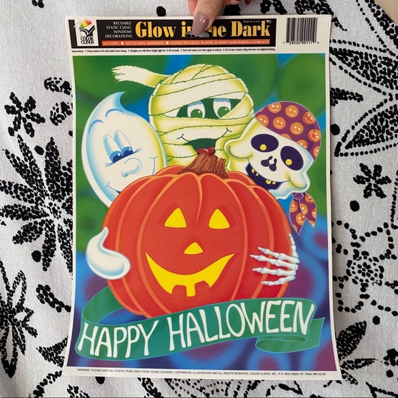 Color Clings | Holiday | 9s Color Clings Halloween Window Clings Pack ...